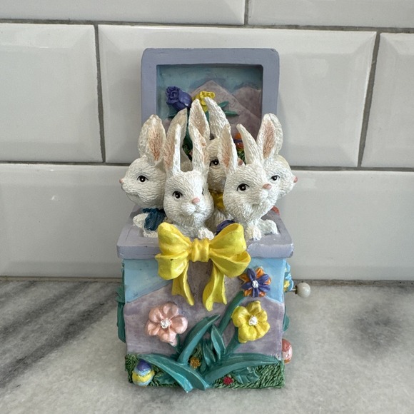 The Unbranded Brand | Bird | Vintage Wood Easter Bunny Decoration ...